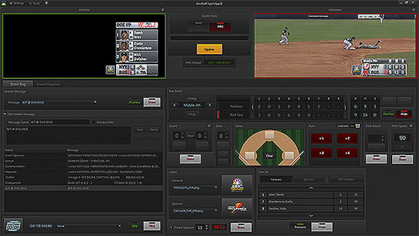 Baseball Sport App