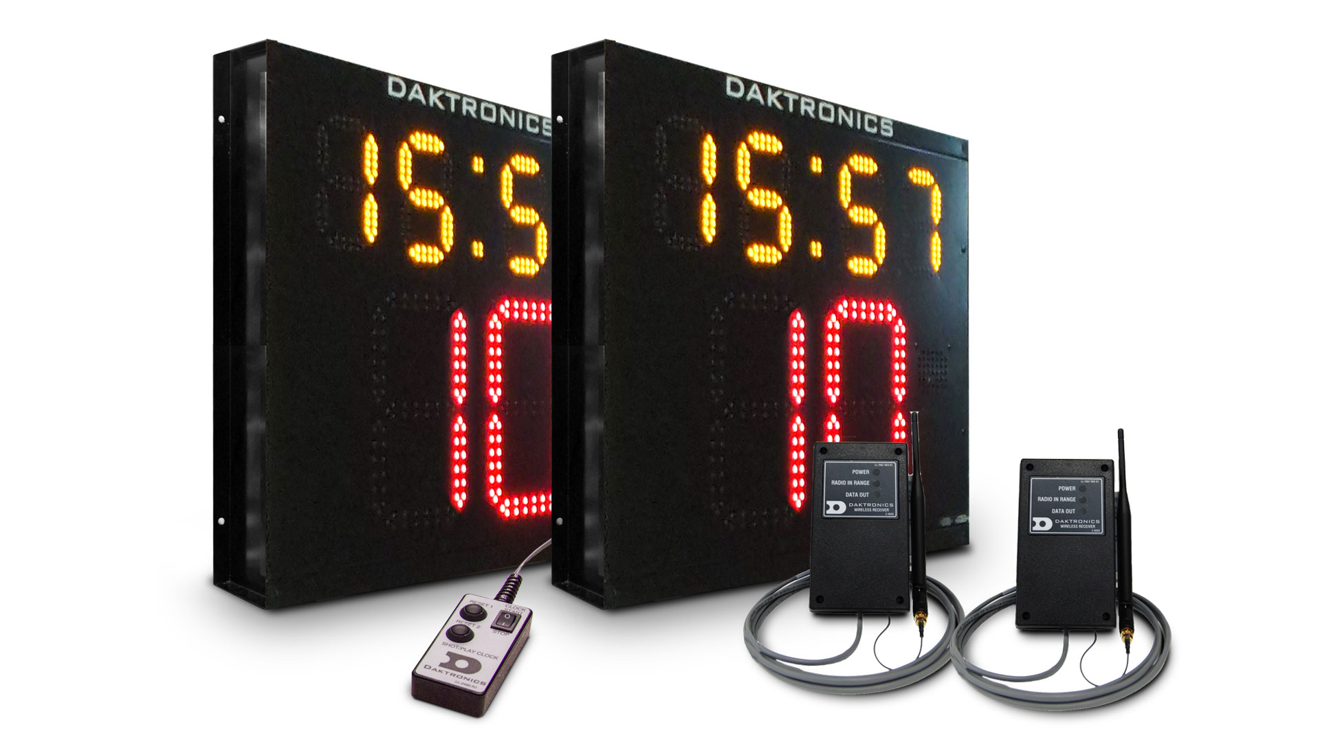 Wireless Package #4: Game Time Shot Clocks