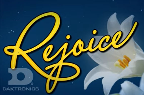 Religious Easter Animated Content Package