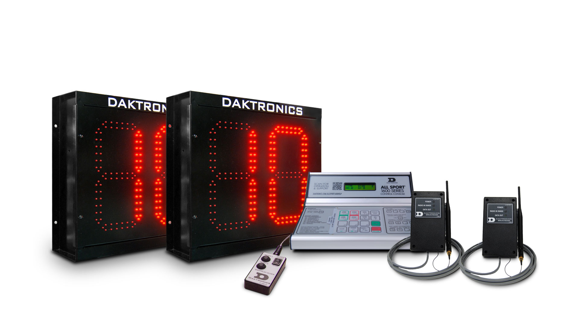Wireless Package #5: Stand Alone Shot Clocks